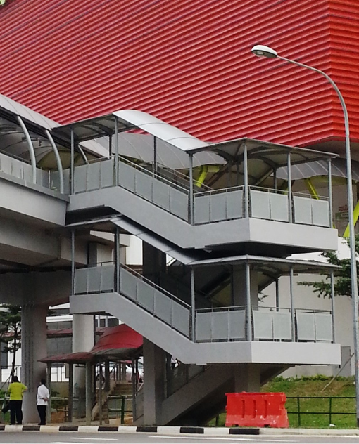 R-Tec Company | Pedestrian Overhead Bridge